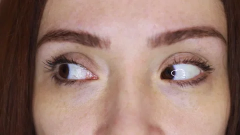 Female Eye Zoom In Stock Footage ~ Royalty Free Stock Videos | Pond5