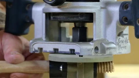 Close up of making bolt thread on wooden... | Stock Video | Pond5