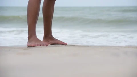 Bare Legs Man Stock Footage ~ Royalty Free Stock Videos | Pond5