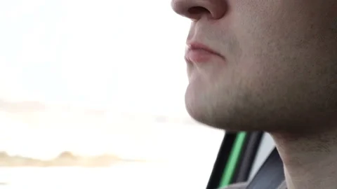 Man Chewing Food Stock Footage ~ Royalty Free Stock Videos | Pond5