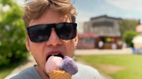 Licking Ice Cream Stock Videos – Royalty-Free HD & 4K Videos | Page 5