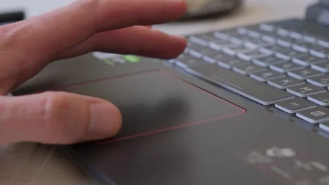 Close-up of a man's fingers working with... | Stock Video | Pond5