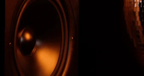 Speaker Pulsing Stock Footage ~ Royalty Free Stock Videos | Pond5
