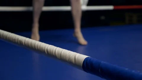 Close-up Muay Thai Fighter Training Legs... | Stock Video | Pond5
