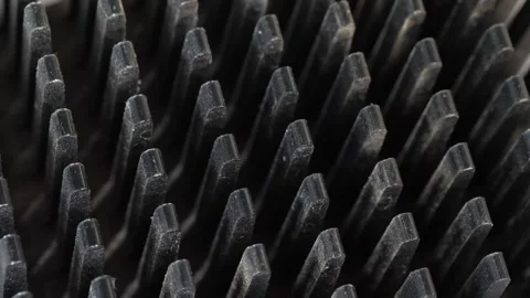 Close-up of a passive radiator cooling d... | Stock Video | Pond5