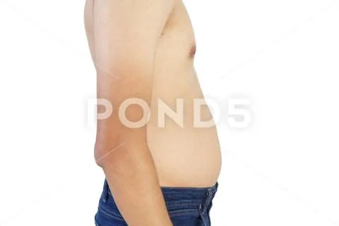 Close up of paunchy fat man, Fat man showing his belly ~ Premium Photo ...