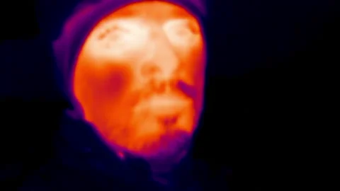 Close up portrait of cyclist in the fore... | Stock Video | Pond5