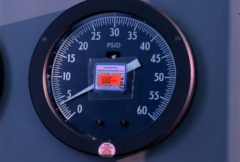 Pressure Gauge Stock Footage ~ Royalty Free Stock Videos | Pond5