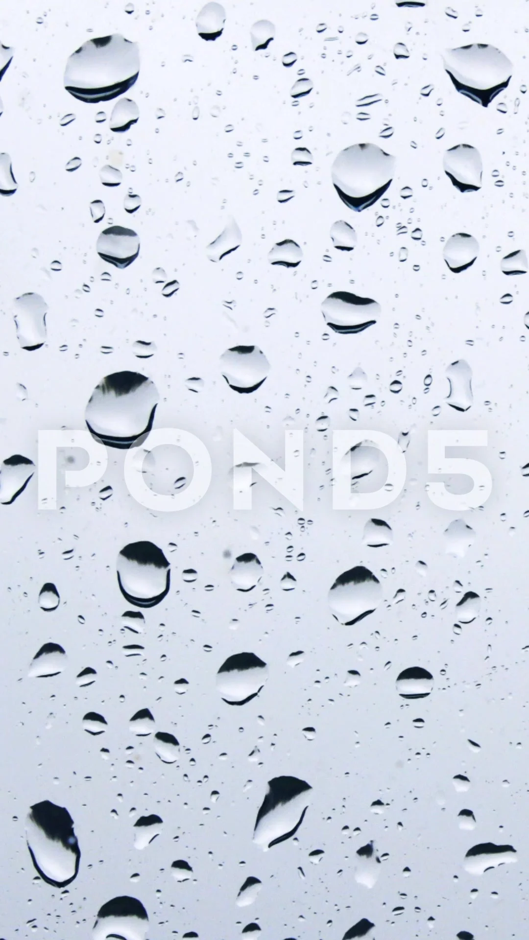 Raindrops On Window Pane