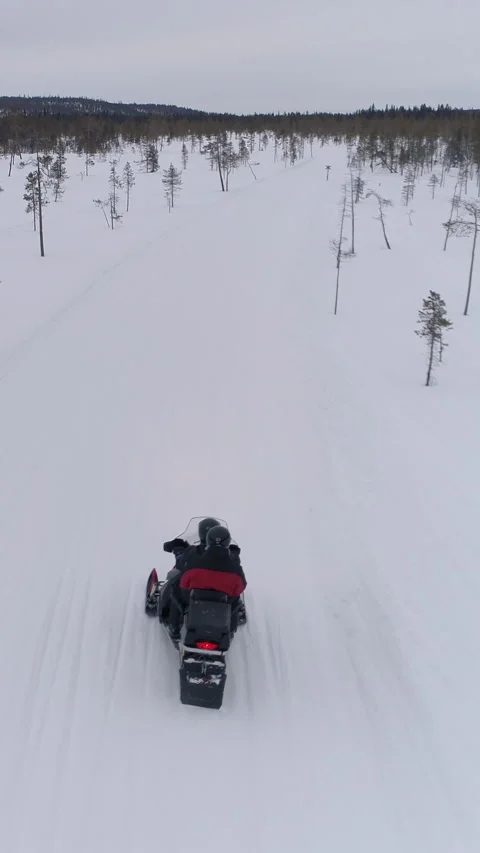 Snowmobiling Scenery Stock Videos – Royalty-Free HD & 4K Videos | Pond5