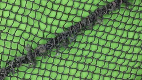 Close-up, of the rotation of a fishing n... | Stock Video | Pond5