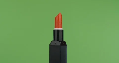 Close-up, rotation of red lipstick, on a... | Stock Video | Pond5