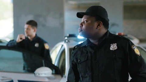 Police Stand Up Stock Footage ~ Royalty Free Stock Videos | Pond5