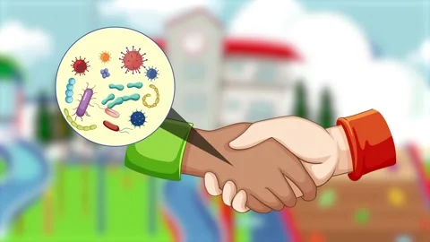 Close up of shaking hands, Spreading of ... | Stock Video | Pond5