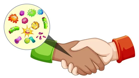 Close up of shaking hands, Spreading of ... | Stock Video | Pond5