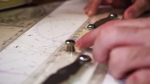 Nautical Chart Stock Video Footage | Royalty Free Nautical Chart Videos ...