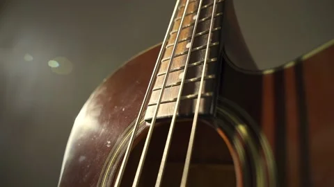 Acoustic Bass Strings Stock Videos – Royalty-Free HD & 4K Videos