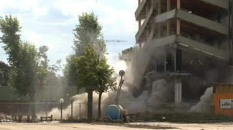 Exploding Building Stock Video Footage | Royalty Free Exploding ...