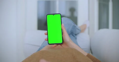 Close-up shot of green screen template s... | Stock Video | Pond5