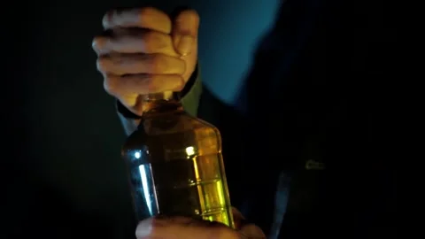 Whiskey Hands Bottle Stock Videos – Royalty-Free HD & 4K Videos