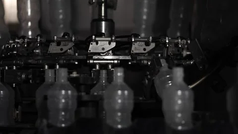 Close Up Shot of Plastic Bottles on a Ro... | Stock Video | Pond5