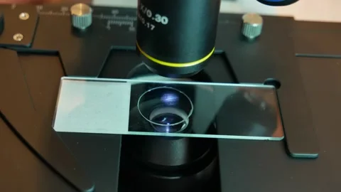 Microscope Metal Stock Footage ~ Royalty Free Stock Videos | Pond5