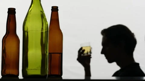 In the close-up shot, there are empty, b... | Stock Video | Pond5