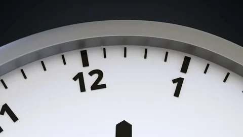 Rotating Clock Face Stock Footage ~ Royalty Free Stock Videos | Pond5