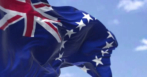 Close-up side view of the Cook Islands N... | Stock Video | Pond5