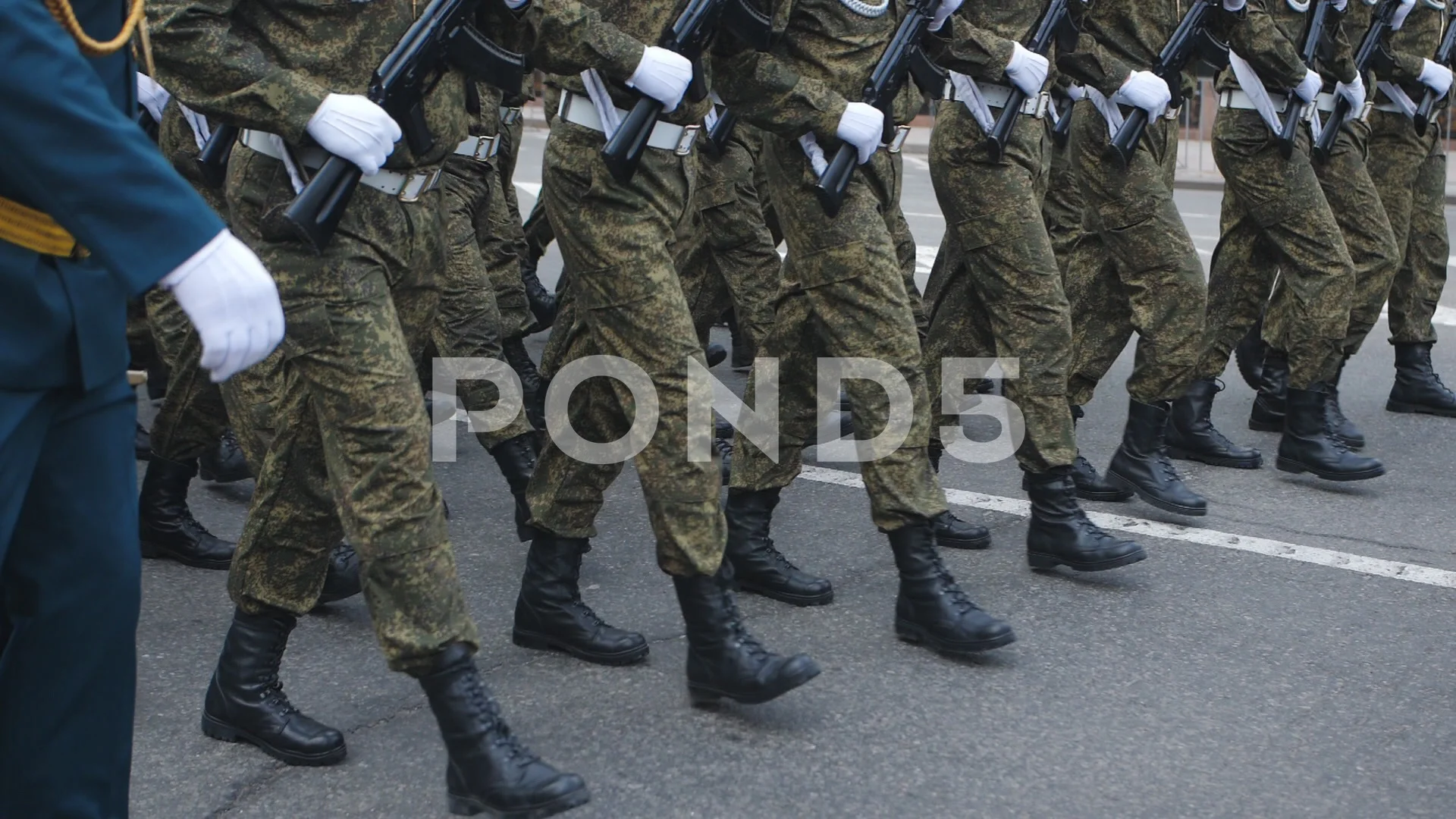 American Soldiers Marching Feet