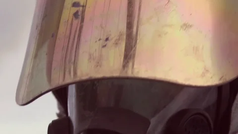 Close up of S.S. Wright safety crew viso... | Stock Video | Pond5