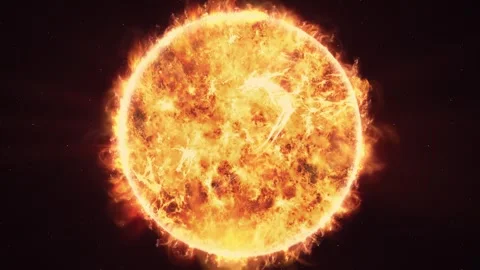 Close-Up of the Sun surface with solar f... | Stock Video | Pond5