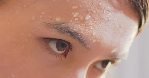 Sweat From Close Stock Video Footage | Royalty Free Sweat From Close ...