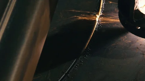 Close-up Top View Of A Laser Cutting Mac... | Stock Video | Pond5