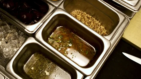 Close-up top view sliding shot of a cond... | Stock Video | Pond5