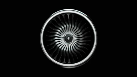 Turbine Engine Stock Footage ~ Royalty Free Stock Videos | Pond5