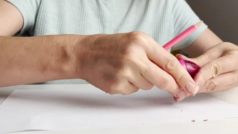 Close Up Sharpner Stock Videos – Royalty-Free HD & 4K Videos