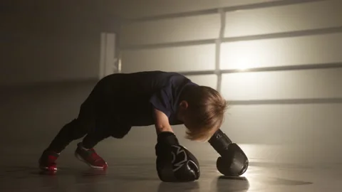 Close-up view of active, skilled child p... | Stock Video | Pond5