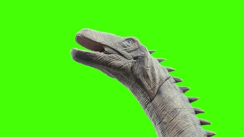 Close-up View of Brachiosaurus Eating on... | Stock Video | Pond5