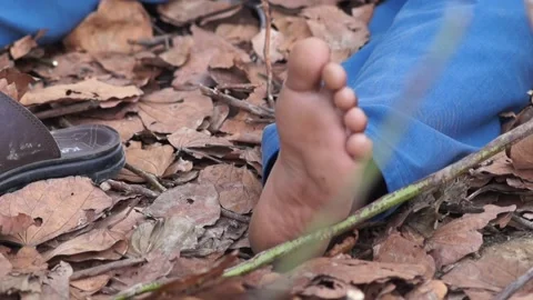 Close Up View Of Legs Of Dead Body - Cri... | Stock Video | Pond5