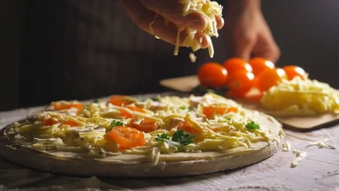 Close up view of a man chef cooking ital... | Stock Video | Pond5