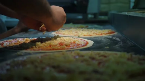 Close up view of a man chef cooking ital... | Stock Video | Pond5