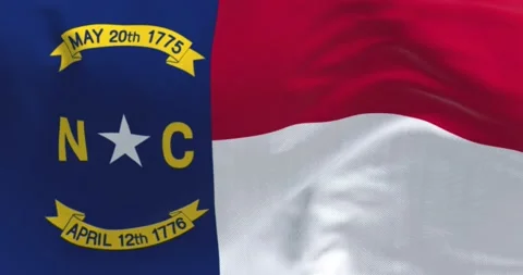 Close-up view of the North Carolina stat... | Stock Video | Pond5