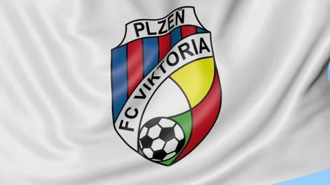 Close-up of waving flag with Viktoria Pl... | Stock Video | Pond5