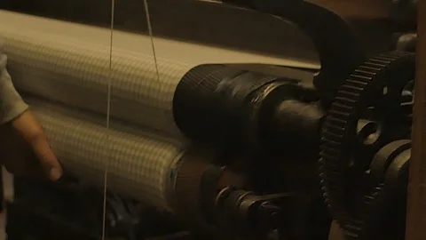 Close up on a waving machine inside a Ta... | Stock Video | Pond5