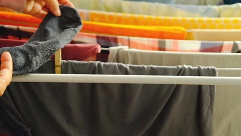 Socks Laundry Stock Videos – Royalty-Free HD & 4K Videos