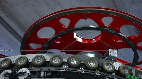 Cable Car Mechanism Stock Video Footage | Royalty Free Cable Car ...