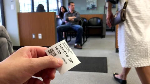 Close up woman hand holding ticket numbe... | Stock Video | Pond5