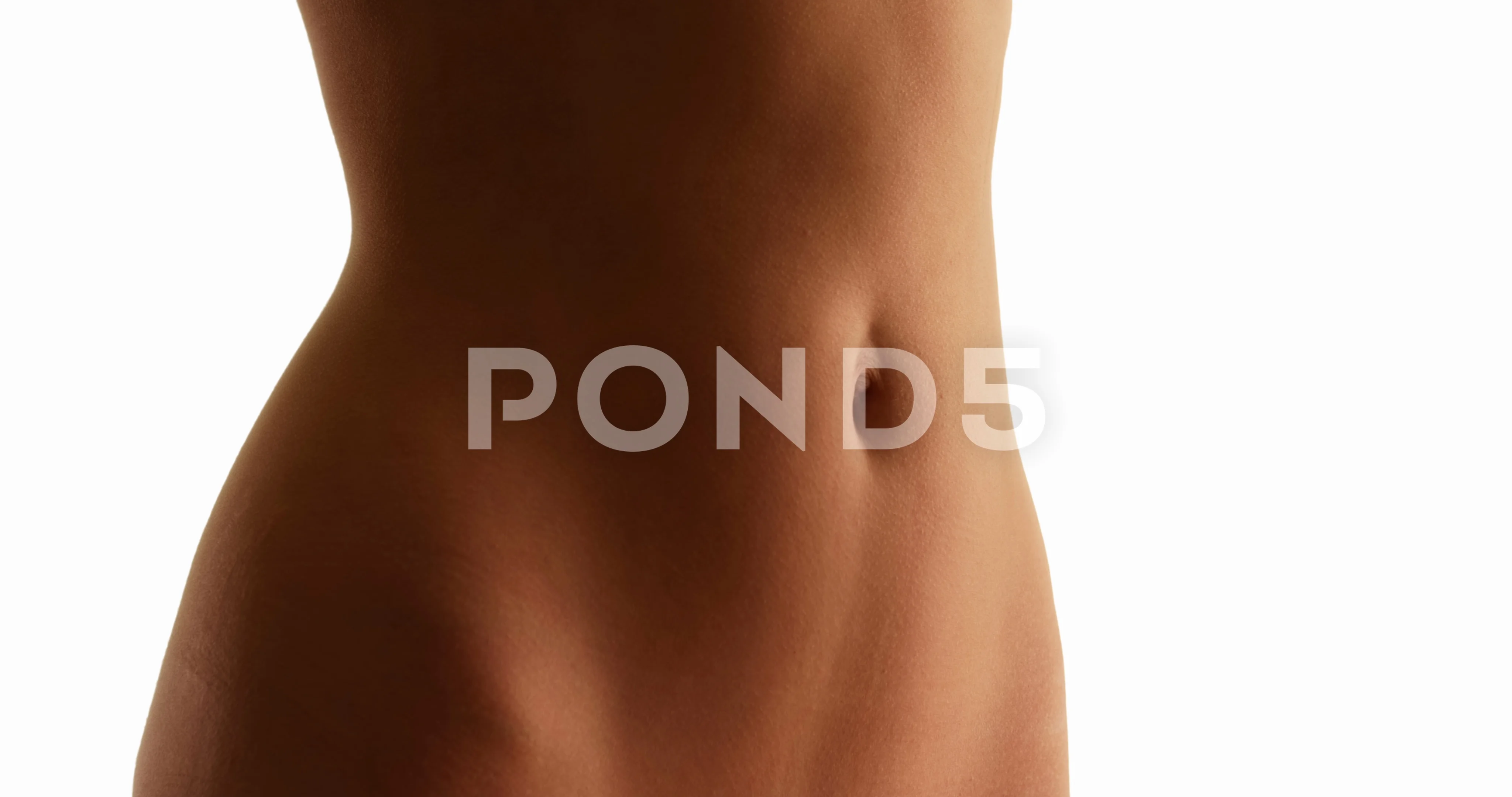 Flat Belly Side View