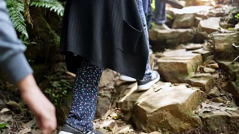 A close-up of young girls feet in shoes ... | Stock Video | Pond5